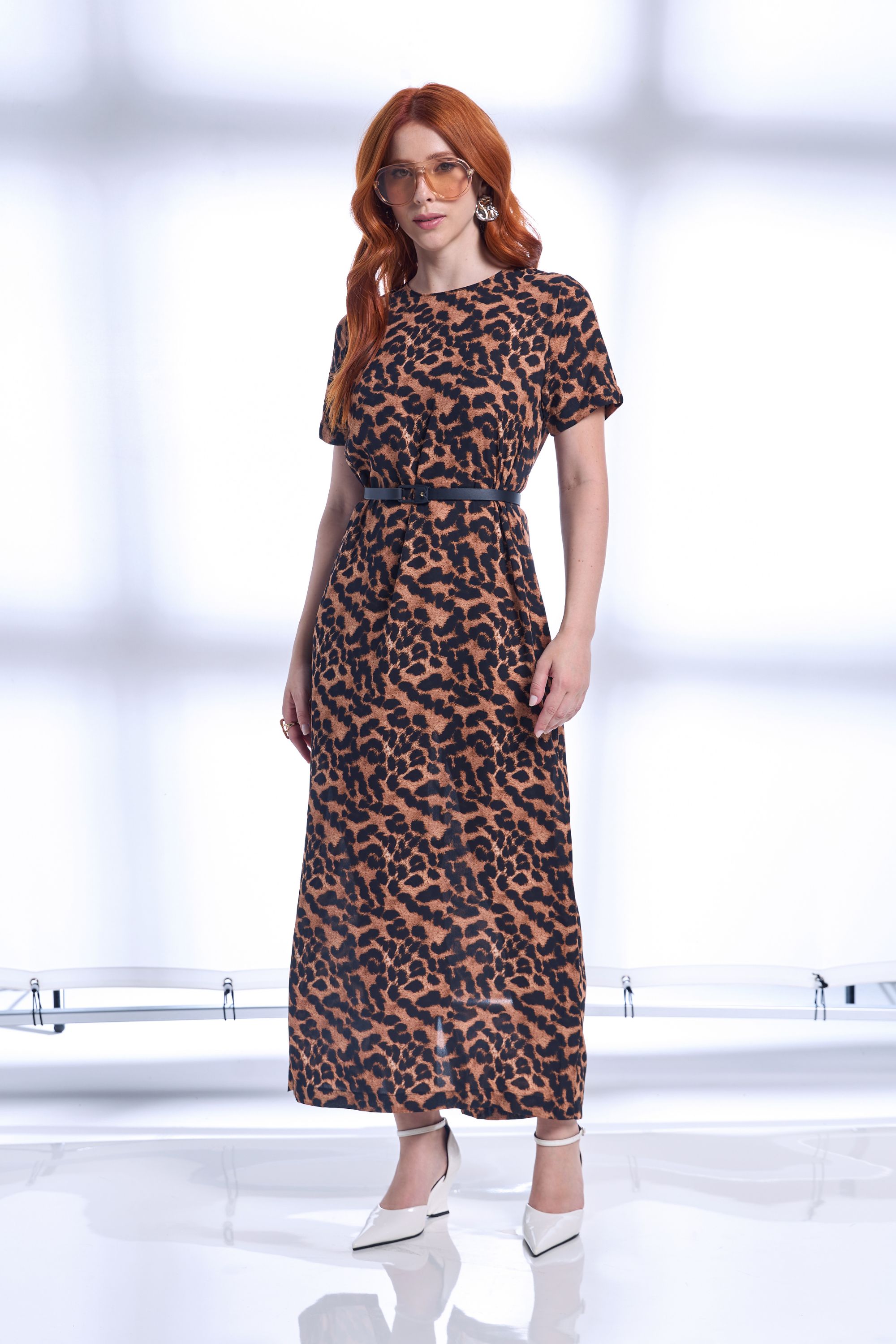 VESTIDO MID TIGRADO RECONDUÇAO REST0620
